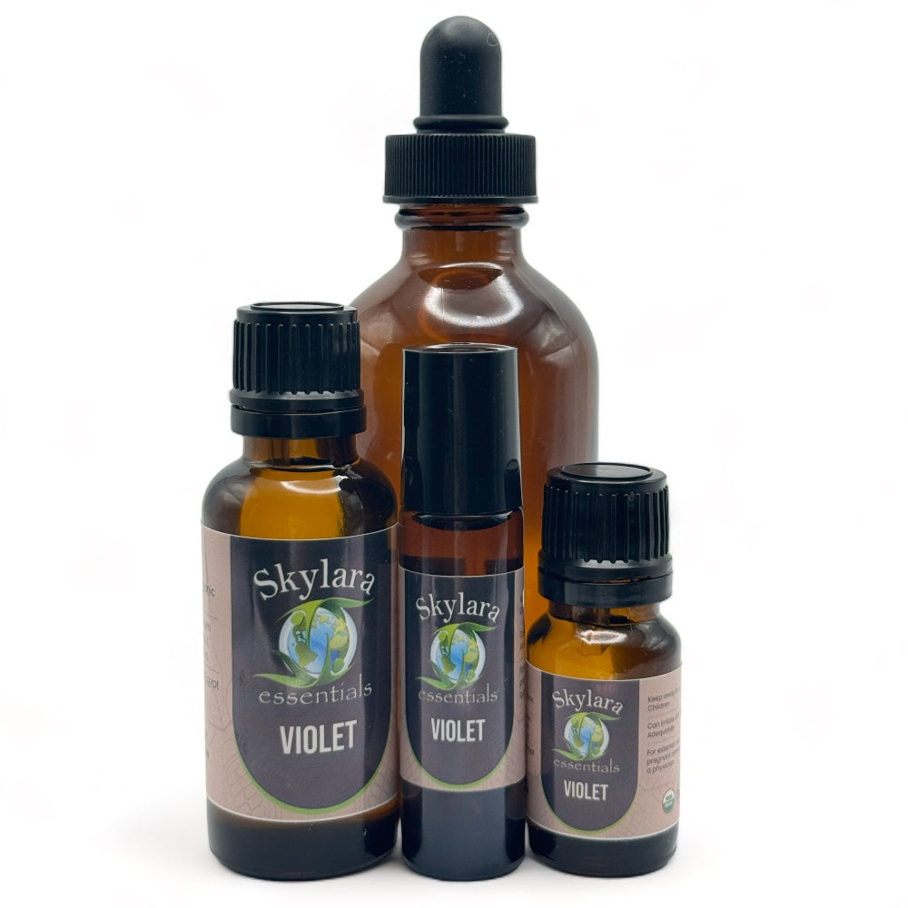 Violet Essential Oil – Skylara Essentials